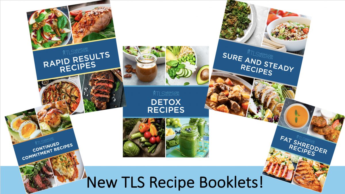 ALL NEW TLS MENU PLANS AND RECIPE BOOKLETS - TLSSlim